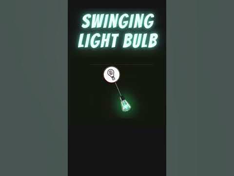 Swinging Light Bulb | Swinging Light Bulb Animation 😍| CSS Animations ...