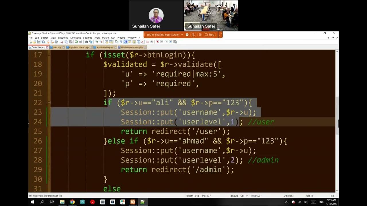 Laravel Middleware - YouTube