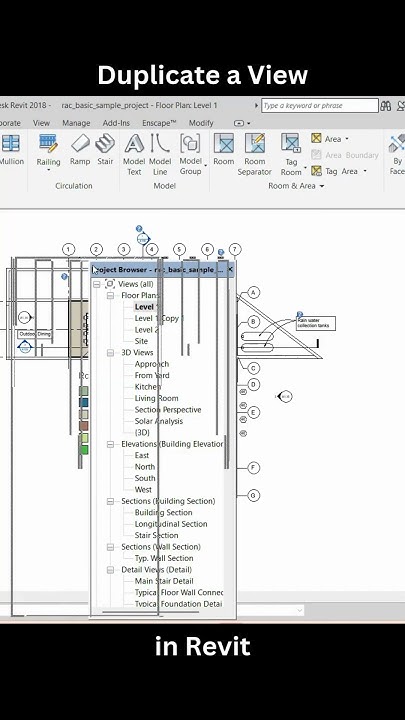 How to Duplicate a View in Revit #shorts - YouTube