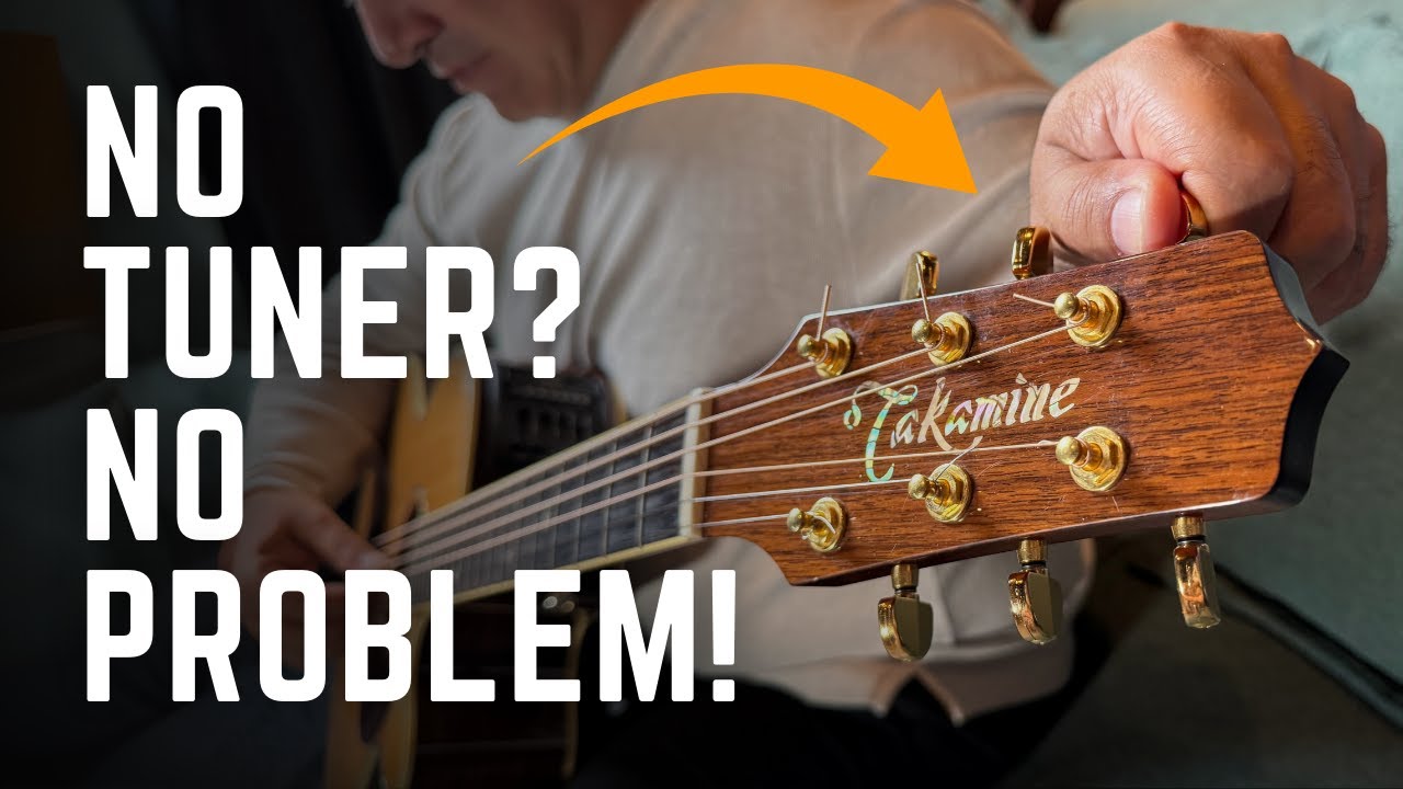How to Tune a Guitar by Ear without a Tuner - YouTube