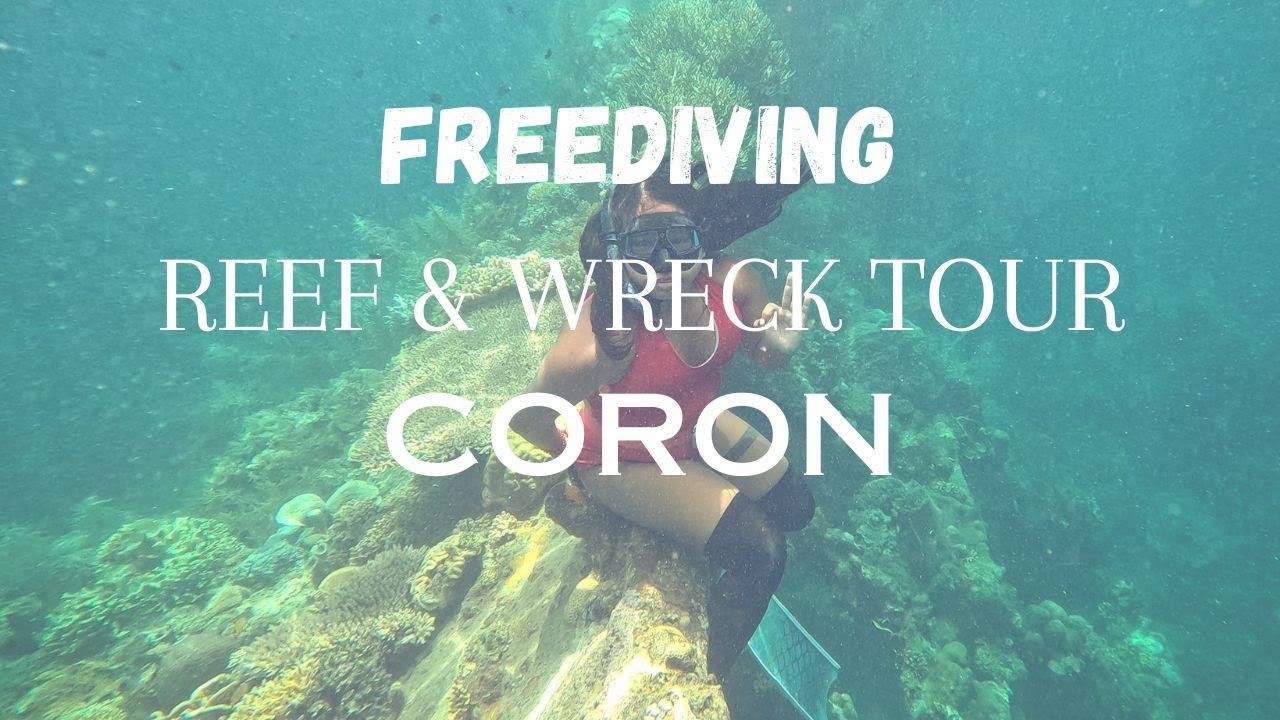 Shipwrecks and Coral Reef Freediving in Coron, Palawan AKA Reef ...