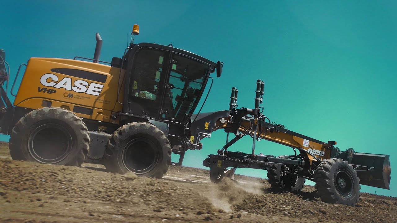 Грейдер CASE 885B отзыв владельца. Ростовская область - YouTube