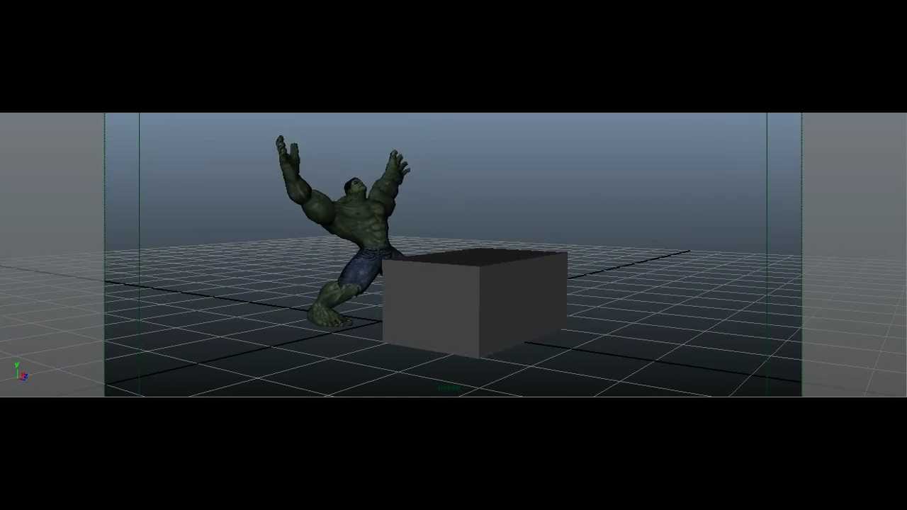 Hulk Throw Box By Elite Maya Autodesk 13 - YouTube