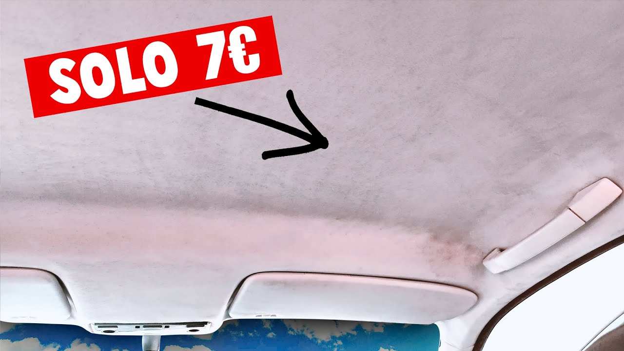 ARREGLAR el TECHO DESPEGADO del COCHE SIN DESMONTAR Fácil | ¡No pongas ...