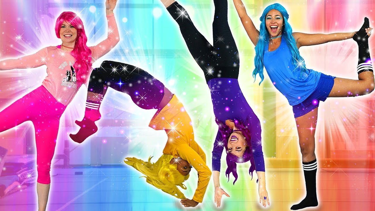 SUPER POPS GYMNASTICS CHALLENGE. (Which Super Pop is Better in the Gym ...