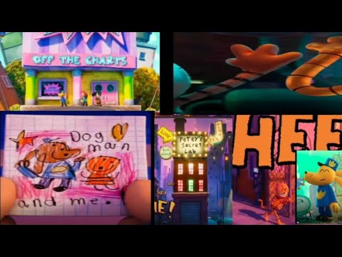DOG MAN MOVIE LOTS OF NEW SCENES LIKE 80 HD COMMICS AND MORE - YouTube