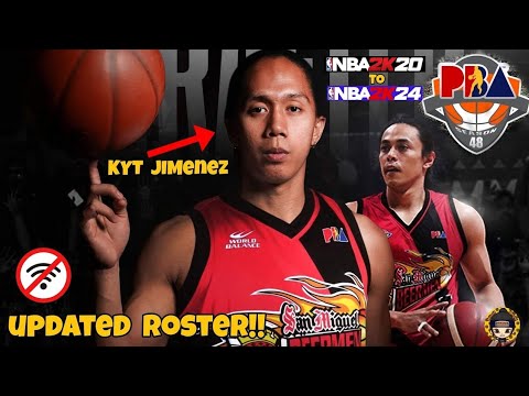 NBA 2K20 TO NBA 2K24 / PBA 2K24 ROSTER : KYT JIMINEZ IN SMB BEERMEN on ...