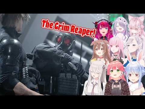 All Hololive Members’ Reactions to HUNK, the Grim Reaper of Resident Evil Requiem【ENG SUB】