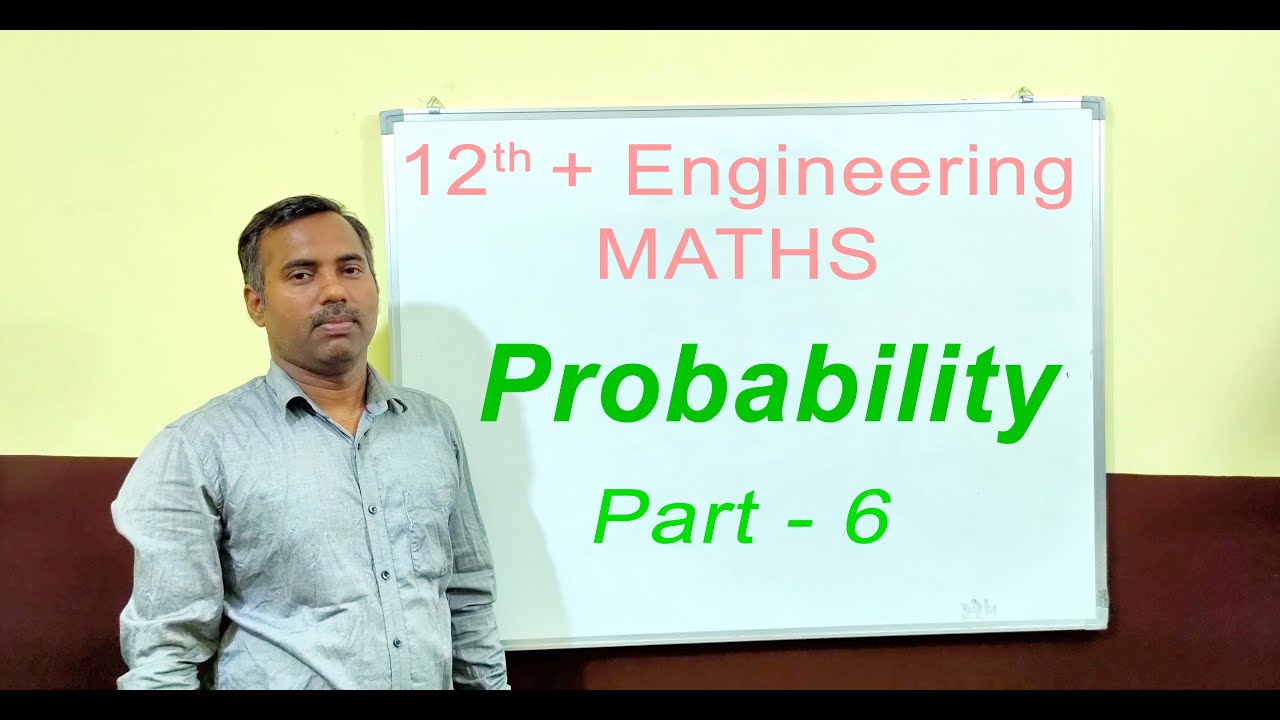Class 12 | Maths | Probability | Part- 6 | - YouTube