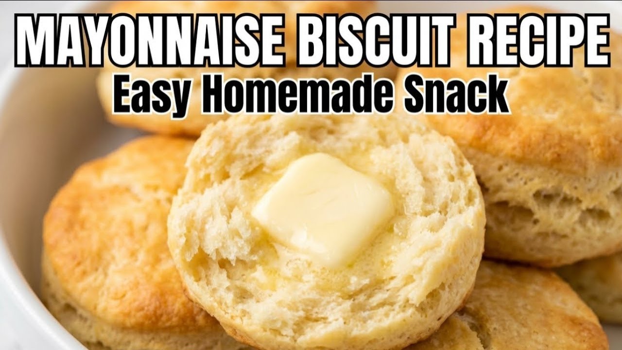 These Simple Mayonnaise Biscuits Taste Like Childhood - YouTube