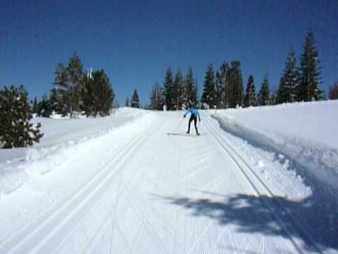 Tahoe Donner XC Cross Country Ski with Katerina Nash, Salomon skis, Why ...
