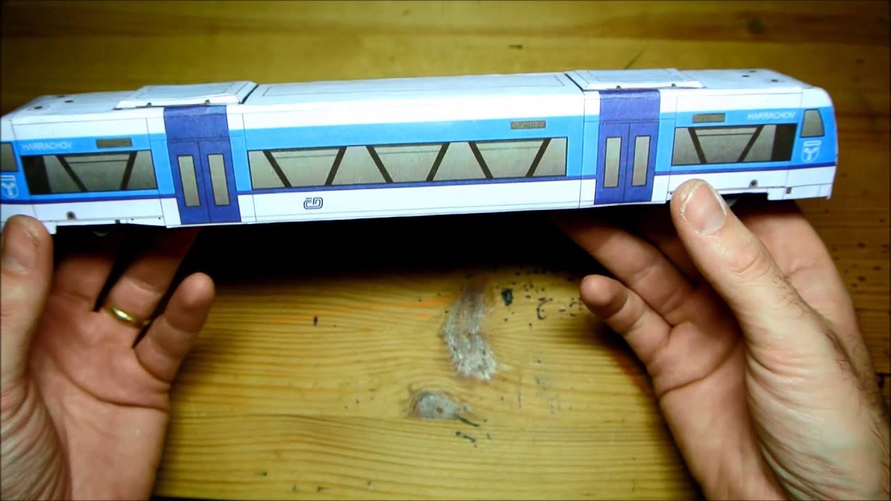 Regio-Shuttle RS1 (Paper Model 1:84) - YouTube