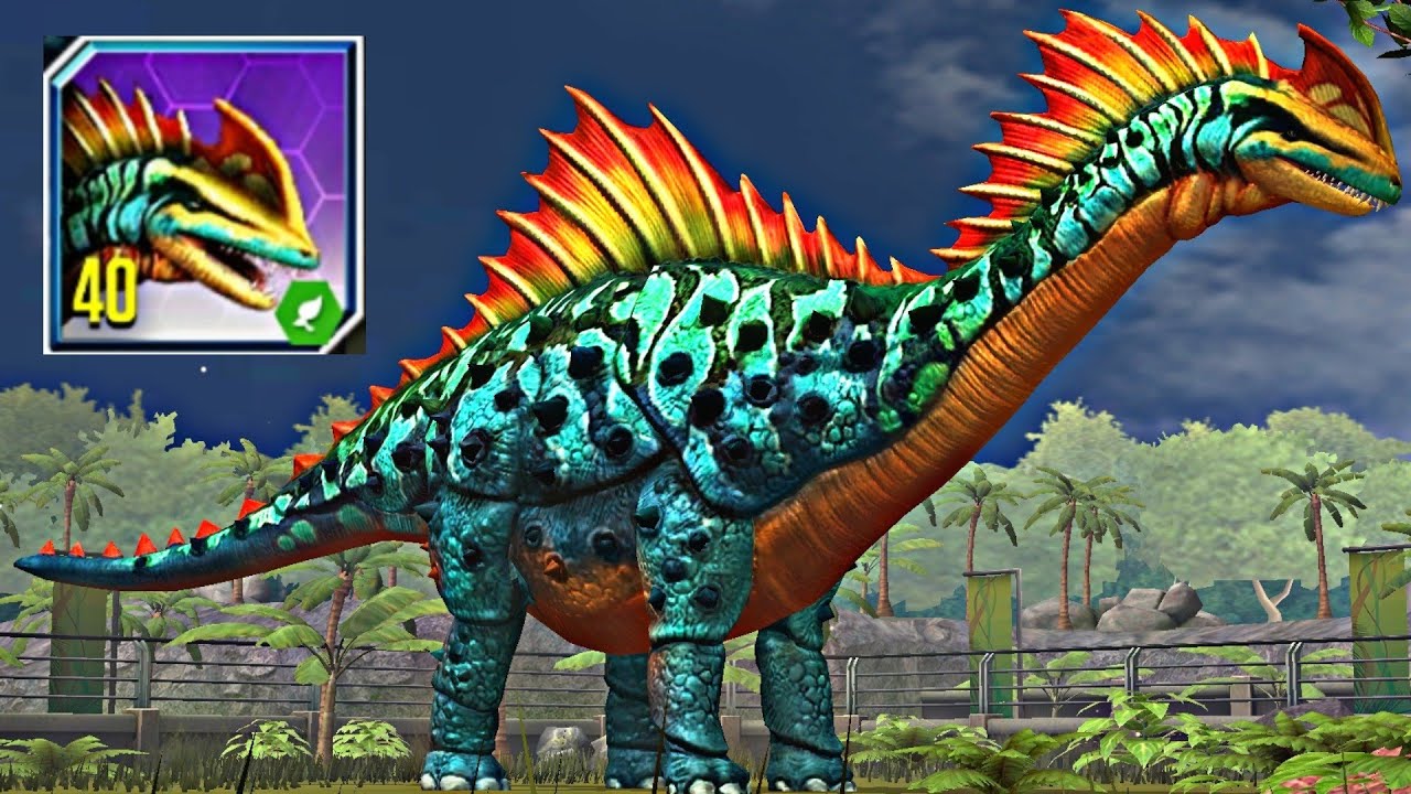 LABYRINTHOSAURUS Max Level 40 - Jurassic World The Game - YouTube