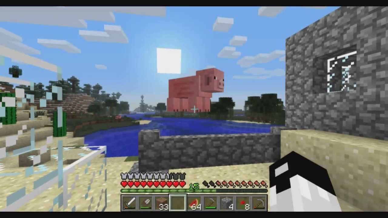 Minecraft Spinning Pig - YouTube
