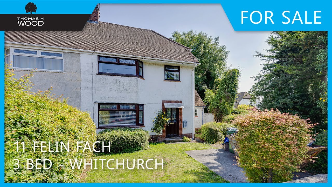 Walk-through property video tour of 11 Felin Fach - Cardiff - YouTube