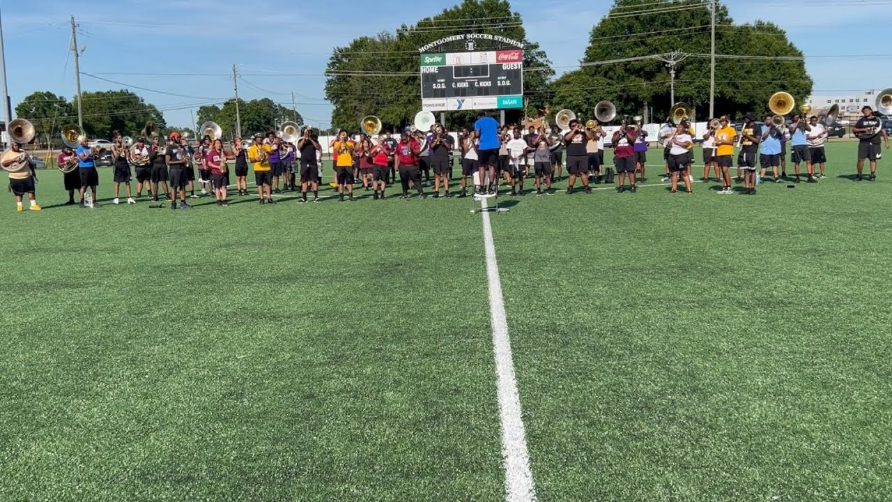 Meet The Alabama Mass Band (Loud) 2024 At AUM Soccer Complex - YouTube