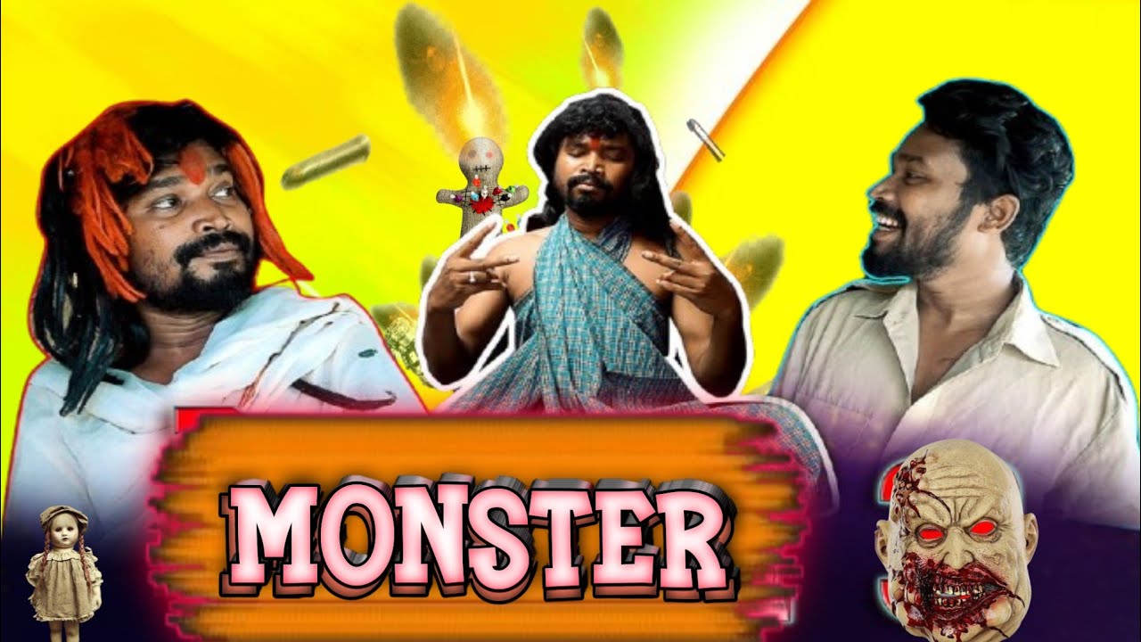 मॉन्स्टर।।CG COMEDY।।Amlesh Nagesh new cg comedy video।।By AMLESH ...