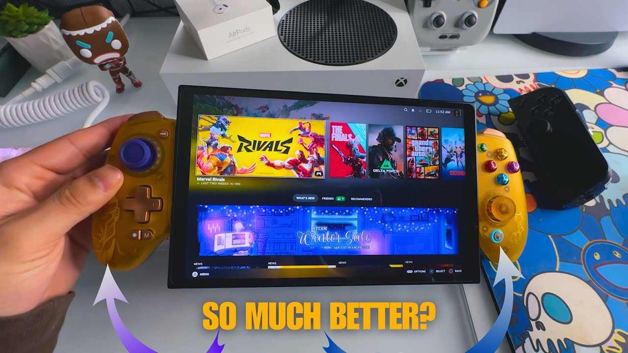 What if The Legion GO had BETTER controllers? (feat. Gamesir G8 Plus ...