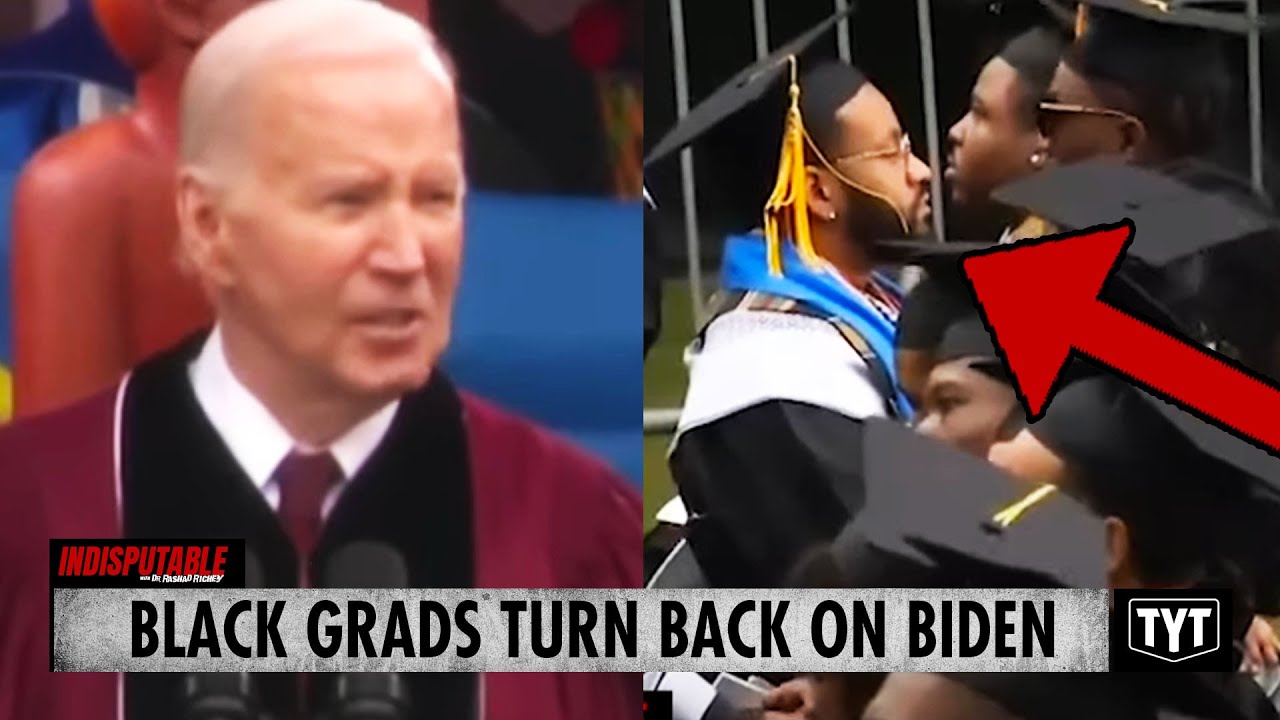 Morehouse Graduates Turn Their Backs To Joe Biden During Stunt ...