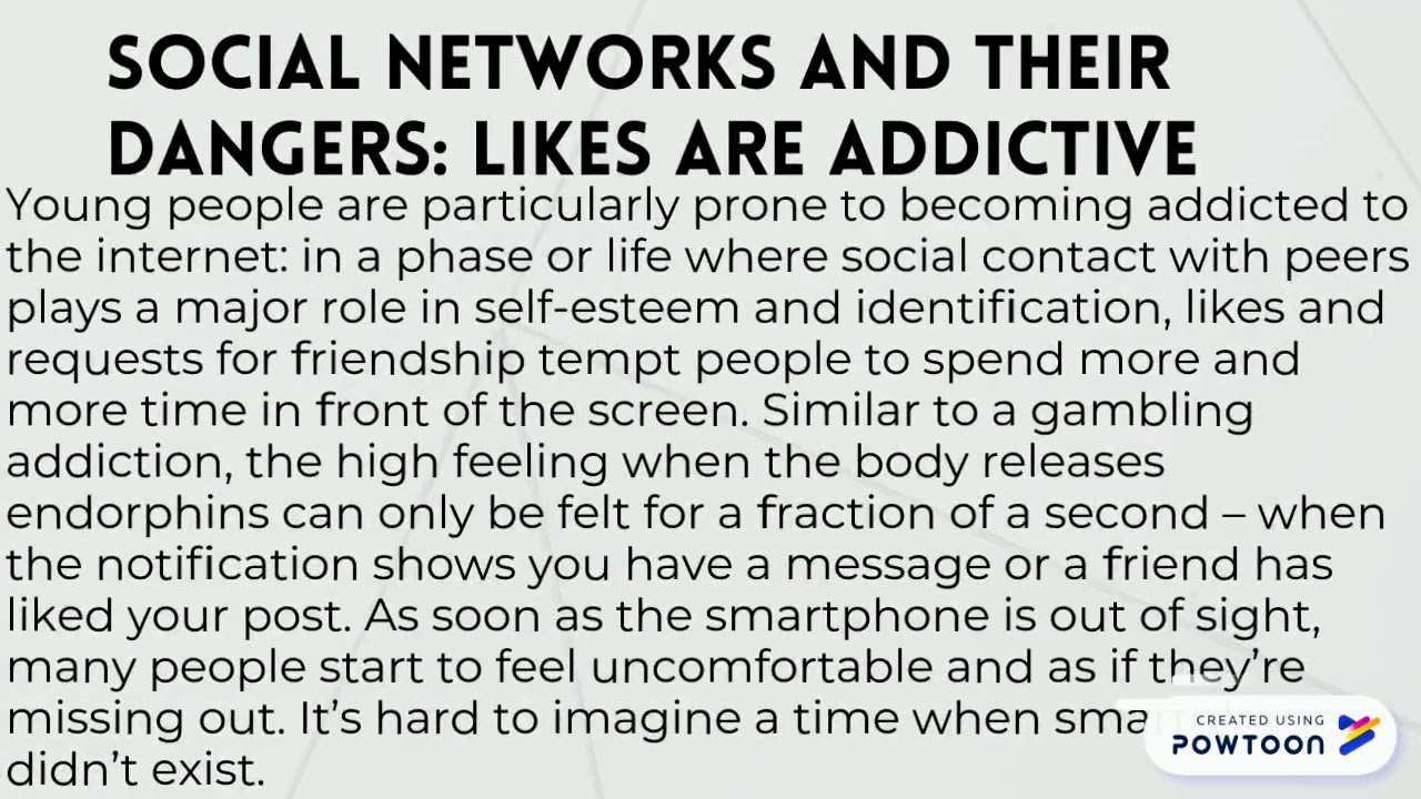 dangers of the social networks - YouTube