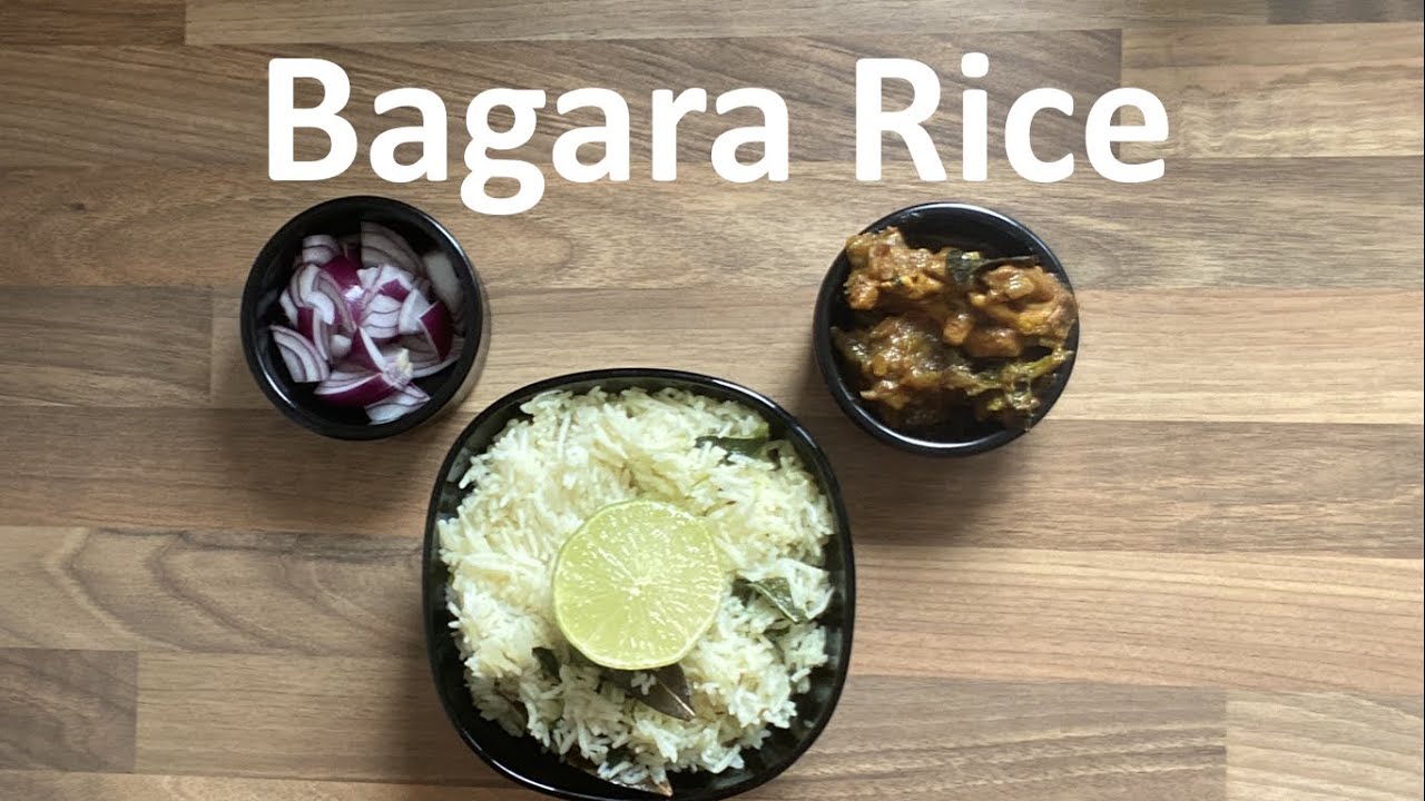 Bagara rice recipe - YouTube
