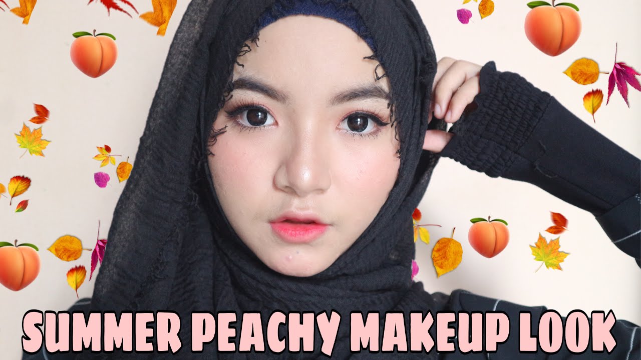 SUMMER PEACHY MAKEUP TUTORIAL🍑 | KEKE SHABILA - YouTube