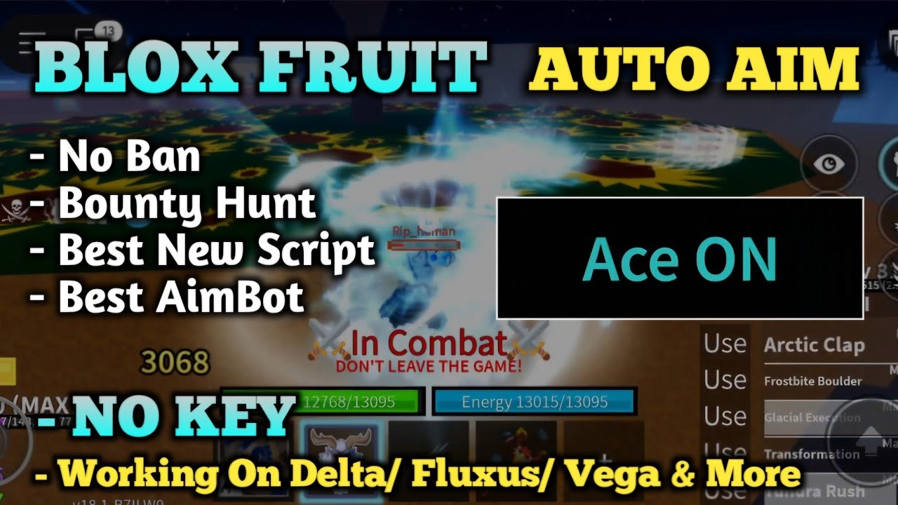 [Roblox Hack] Blox Fruit 2025 Best No Key AimBot/ Bounty Hunt Script ...
