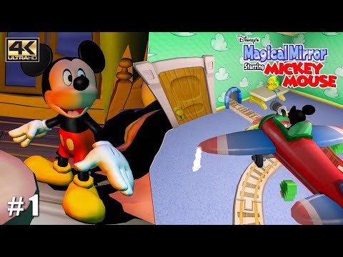 Disney's Magical Mirror Starring Mickey Mouse - Gamecube Gameplay Full Playthrough 4K 60fps Part 1