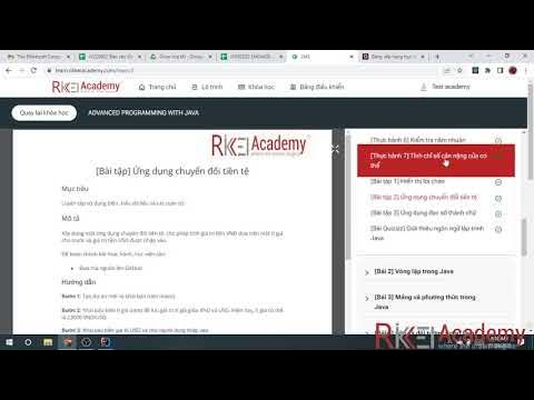 Rikkei Academy - Java - Module 02 - Session 01 - Chữa bài thực hành, bài tập và bài tập tổng hợp ...