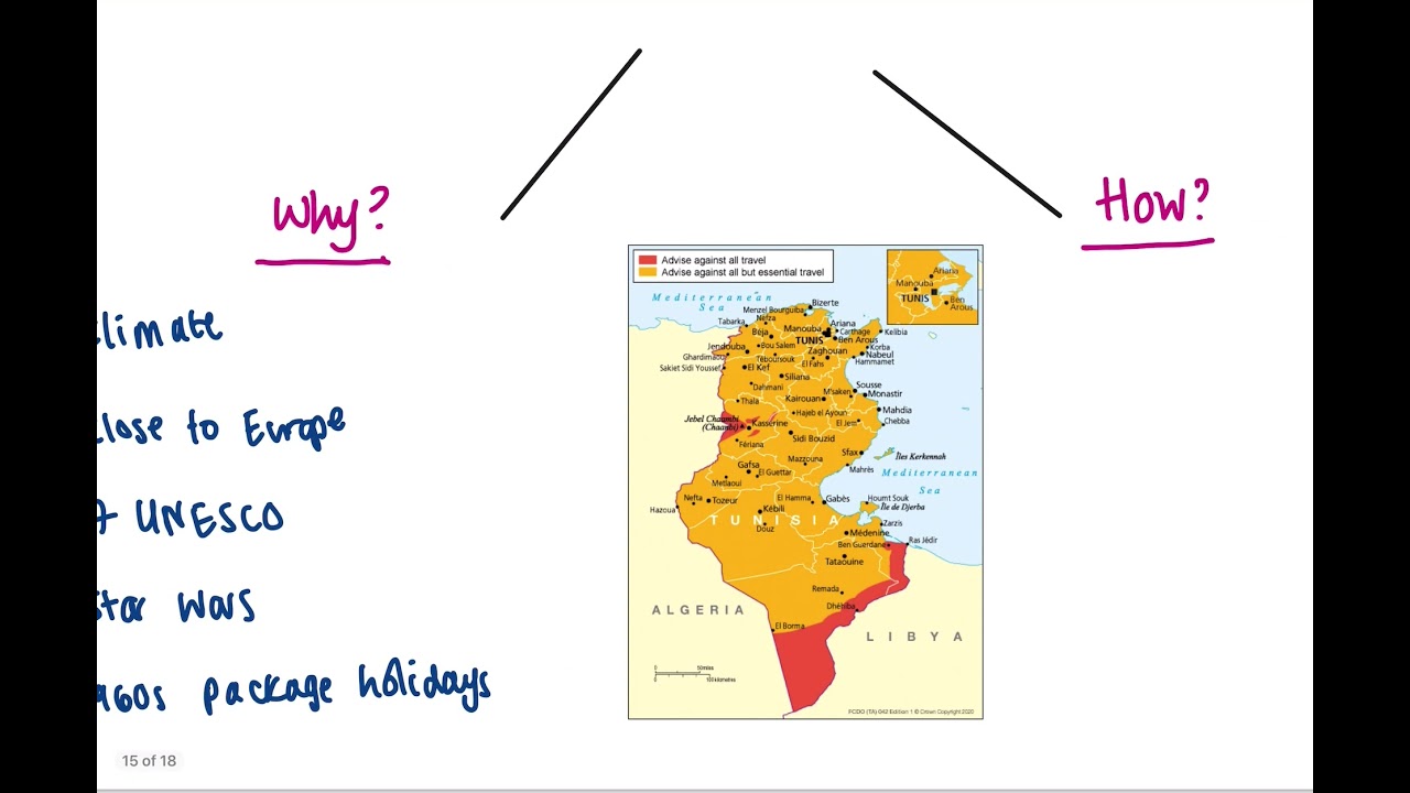 GCSE | Tunisia (Tourism and the Development Gap) | AQA - YouTube
