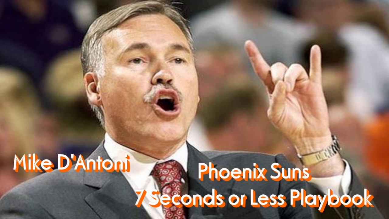 Mike D'Antoni Phoenix Suns 7 Seconds or Less Playbook - YouTube