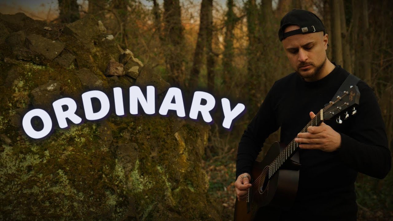 Alex Warren - Ordinary | Fingerstyle Guitar Cover - YouTube