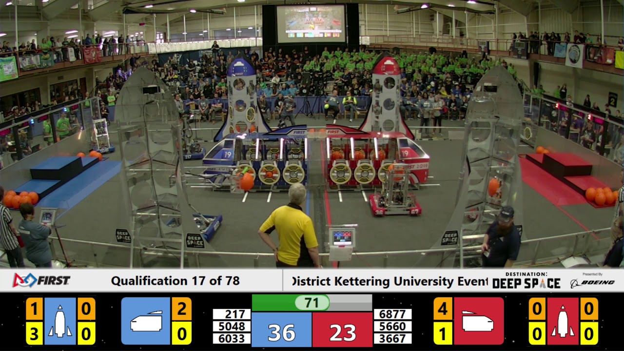 Fire Alarm During FRC Deep Space Match!!! - YouTube