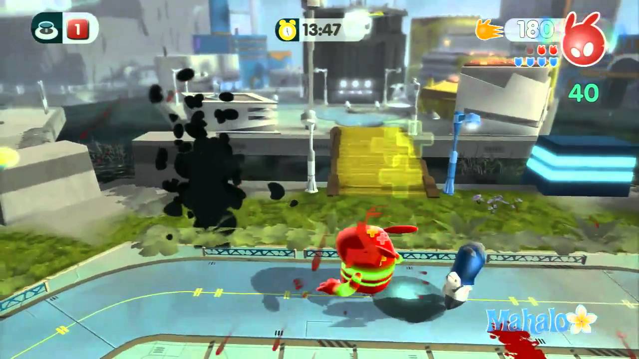 De Blob 2 Walkthrough - Inky Fabricator Section 2 - YouTube
