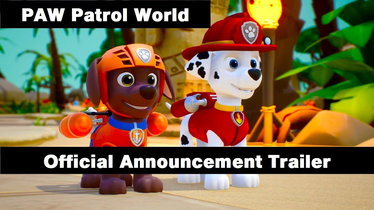 PAW Patrol World - Official Announcement Trailer - YouTube