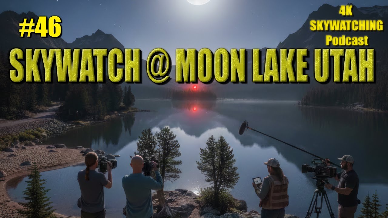 4K Skywatching Podcast: #46 SKYWATCH @ MOON LAKE UTAH w/ Tim Seanor ...