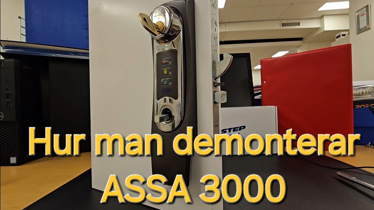ASSA 3000, Funktion och demontering - YouTube