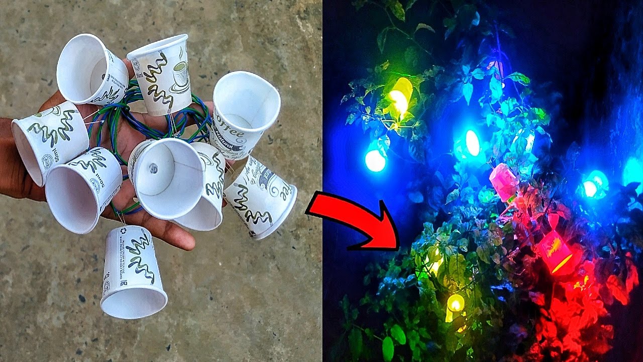 Diwali Decoration Light || How To Make Diwali Lights || Special ...