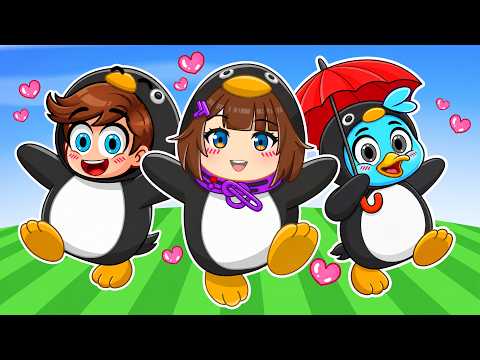 We Became GUGUGAGA PENGUIN in Roblox?!