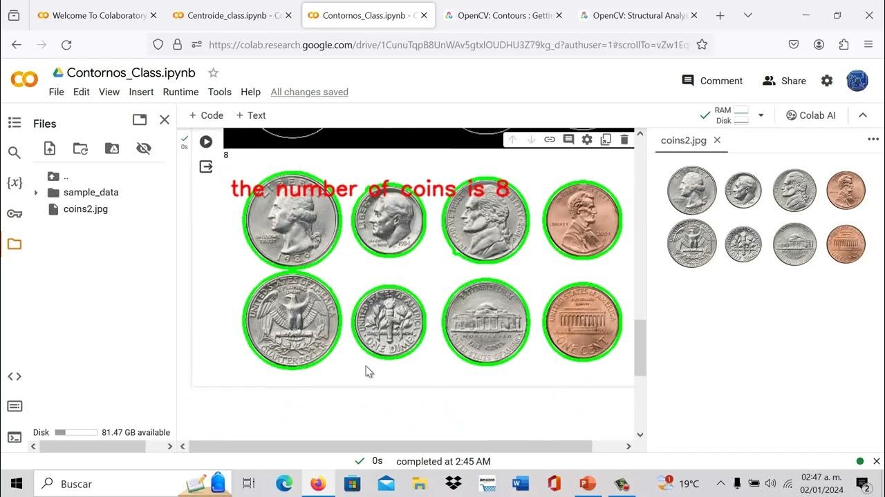 Encontrar contornos de una imagen cv2.findContours OpenCV & Python - YouTube
