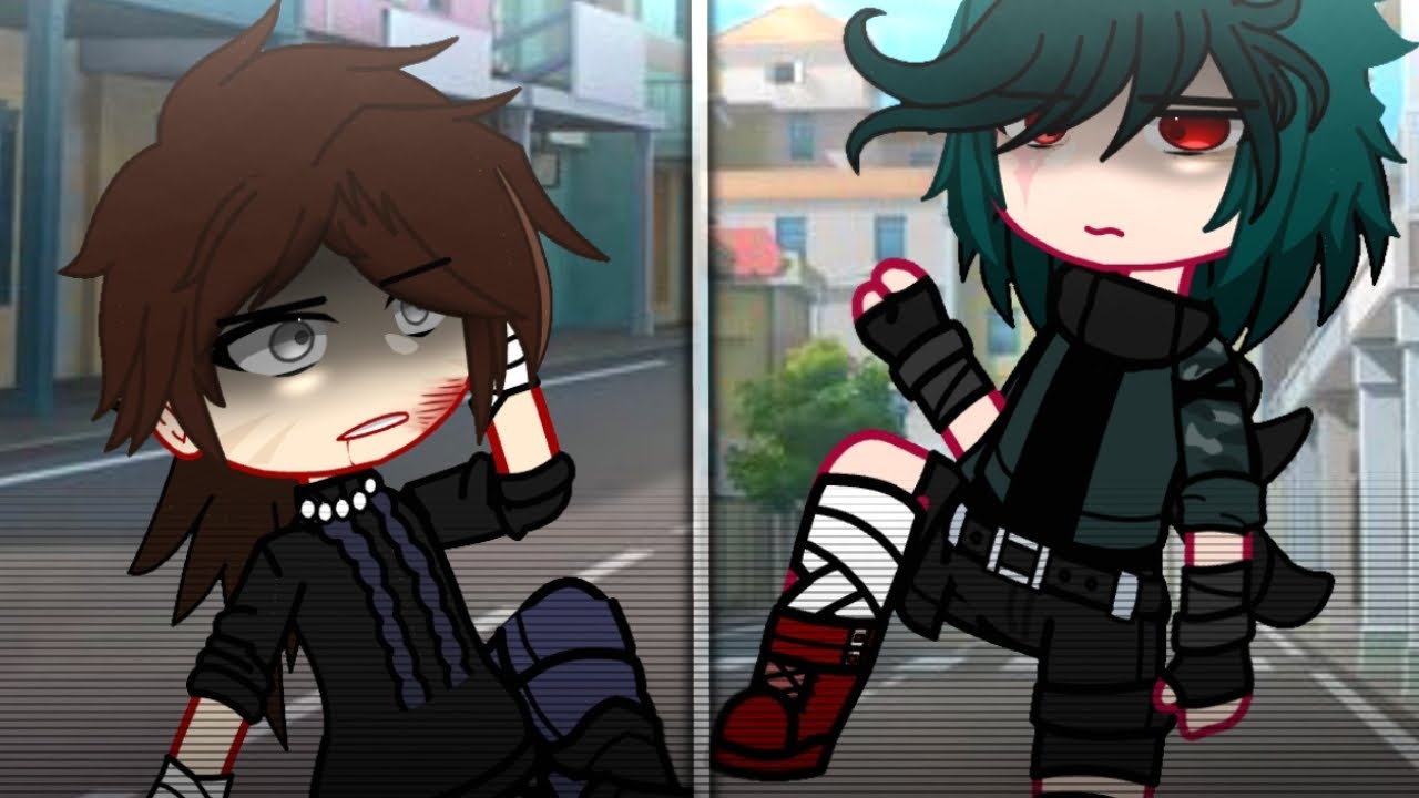 “I don't hit girls!”| Fem Villain Deku Au | Gacha meme | Gacha trend ...
