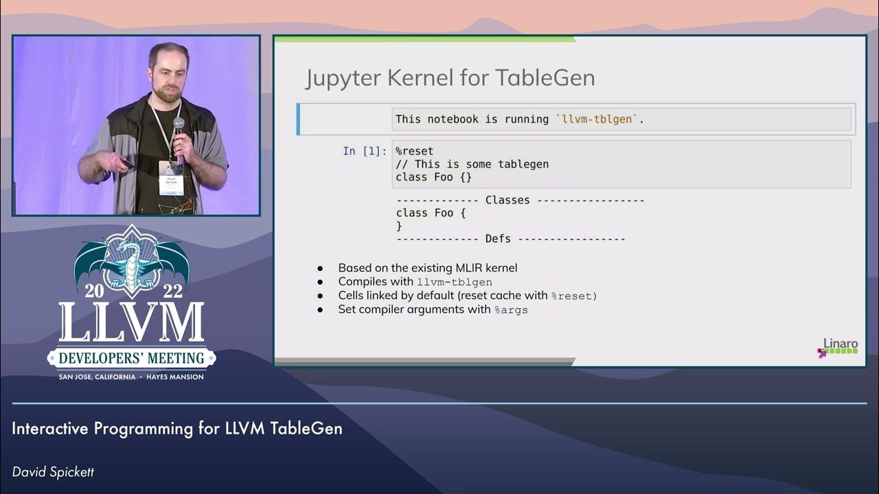 2022 LLVM Dev Mtg: Interactive Programming for LLVM TableGen - YouTube