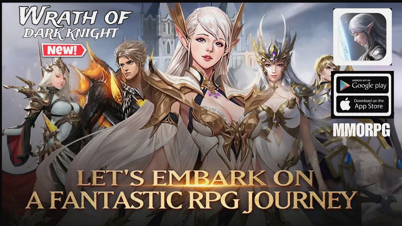 Wrath of Dark Knight Gameplay Grand open New MMORPG For Mobile Android ...