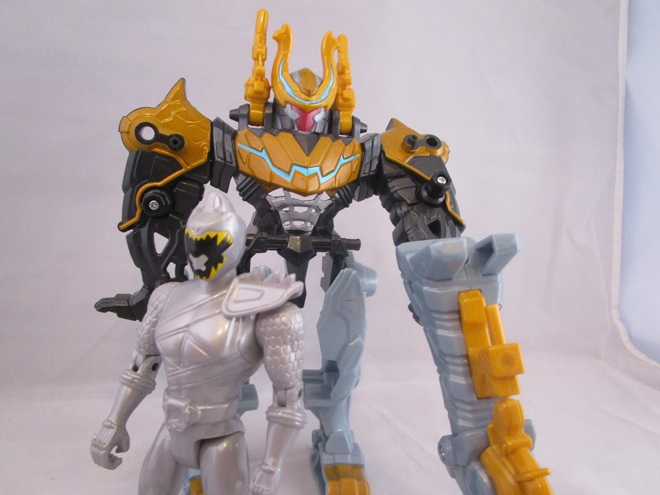 Titano Charge Deluxe Dino Zord Rider Review - YouTube
