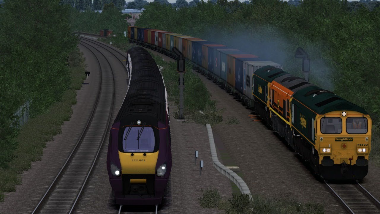 TRAIN SIMULATOR 2021: | Midland Main Line Sheffield to Leicester ...