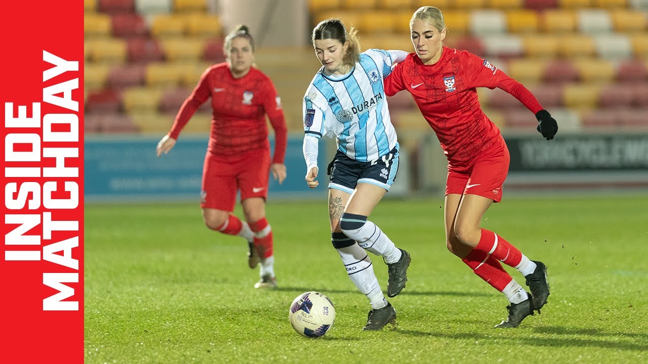 INSIDE MATCHDAY | Middlesbrough FC Women (H) - YouTube