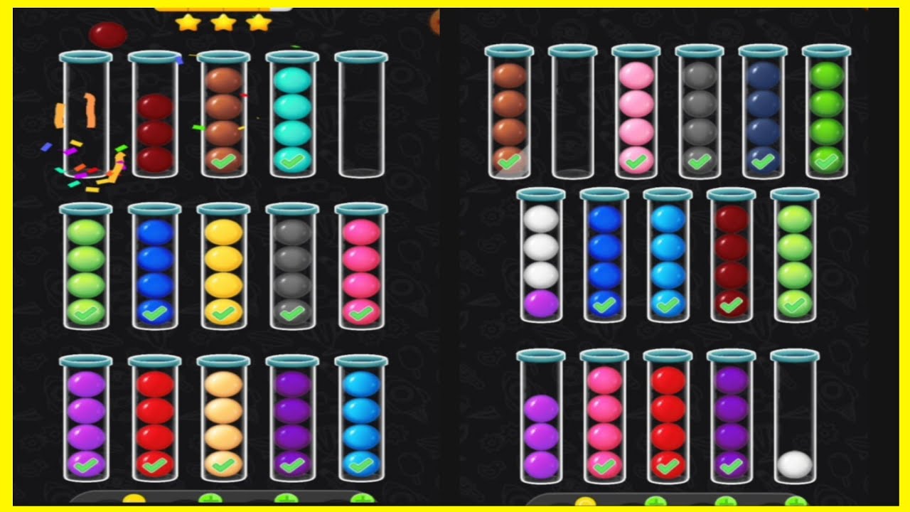Color Ball Puzzle Gameplay |All Levels android,ios [Classic: 478-483 ...