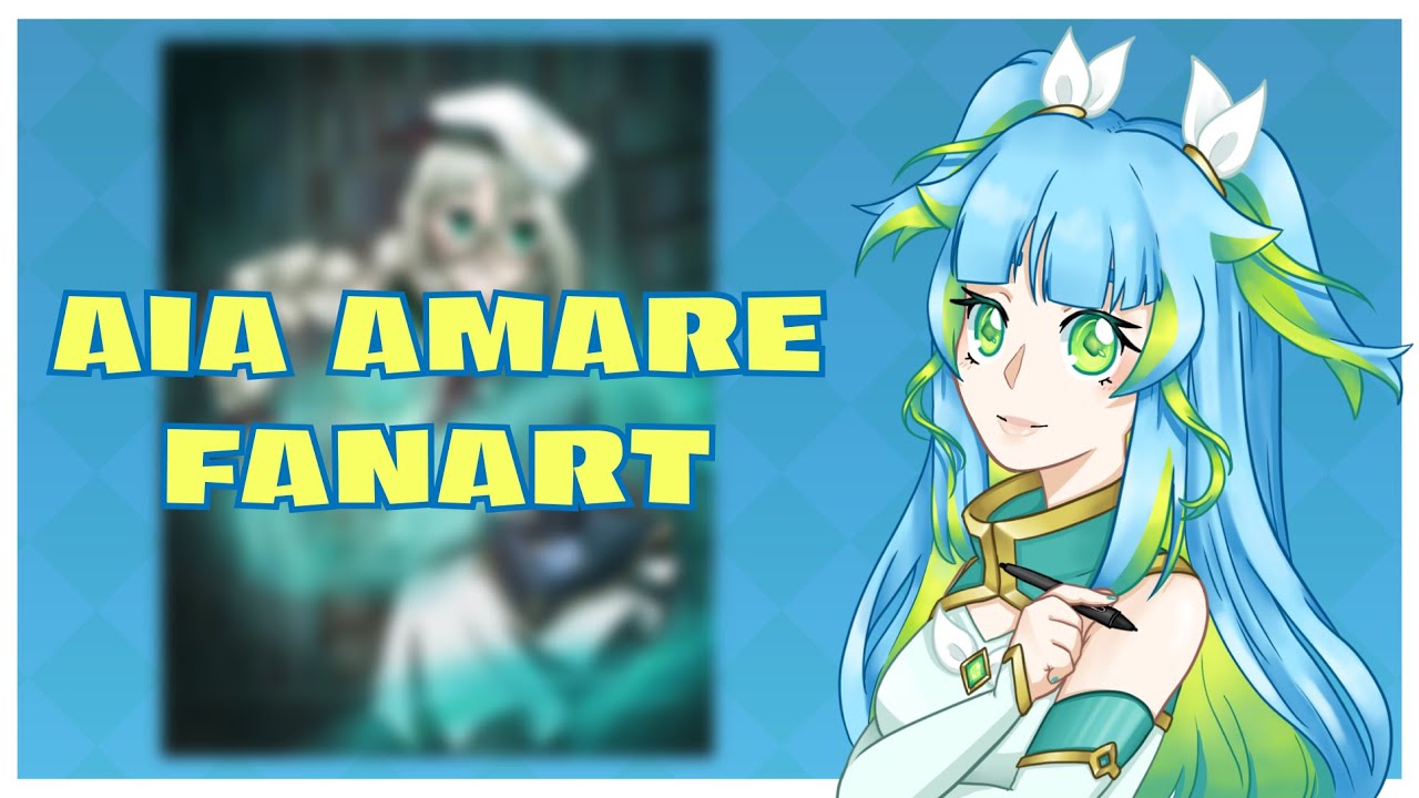 Aia Amare Fan Art [Nijisanji EN] - YouTube