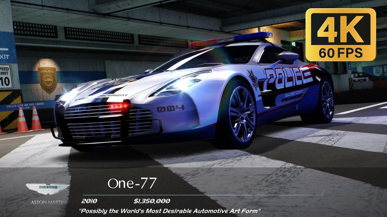 Aston Martin One-77 Police Car/Need for Speed Hot Pursuit Remastered ...