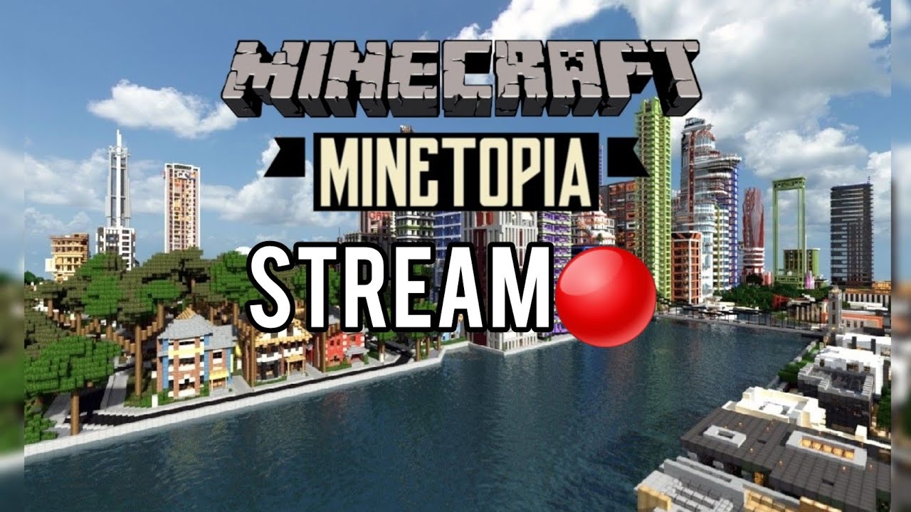 MINECRAFT MINETOPIA BOUWEN|STREAM - YouTube
